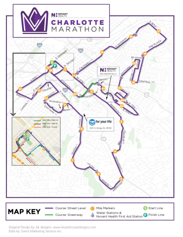 2016Marathon_CouseMap_1.7 | Novant Health Charlotte Marathon